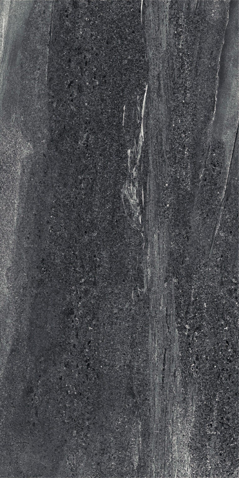 GRÈS CÉRAME ASPECT PIERRE RAFFINÉ NOIR 60x60 | Leroy Merlin