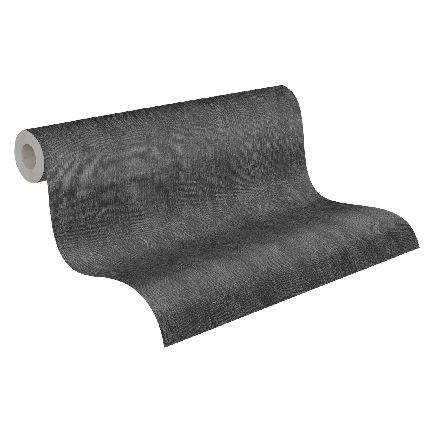 Papel pintado hormigón gris carbón - 53 cm x 10,05 m - Livingwalls ...