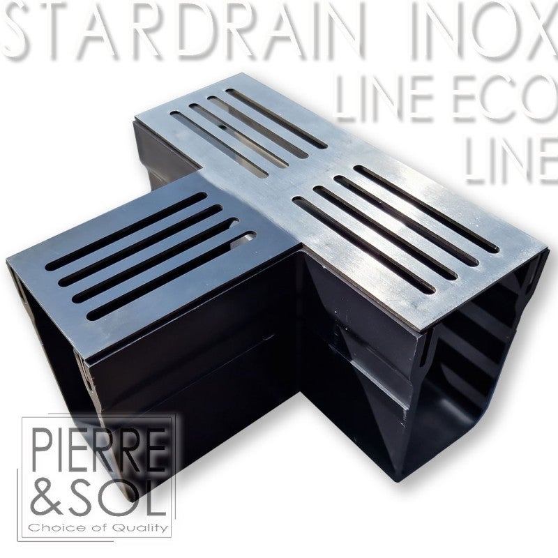 Rejilla INOX Line canal estrecho 6,5 cm - StarDrain - LINE ECO - T ...