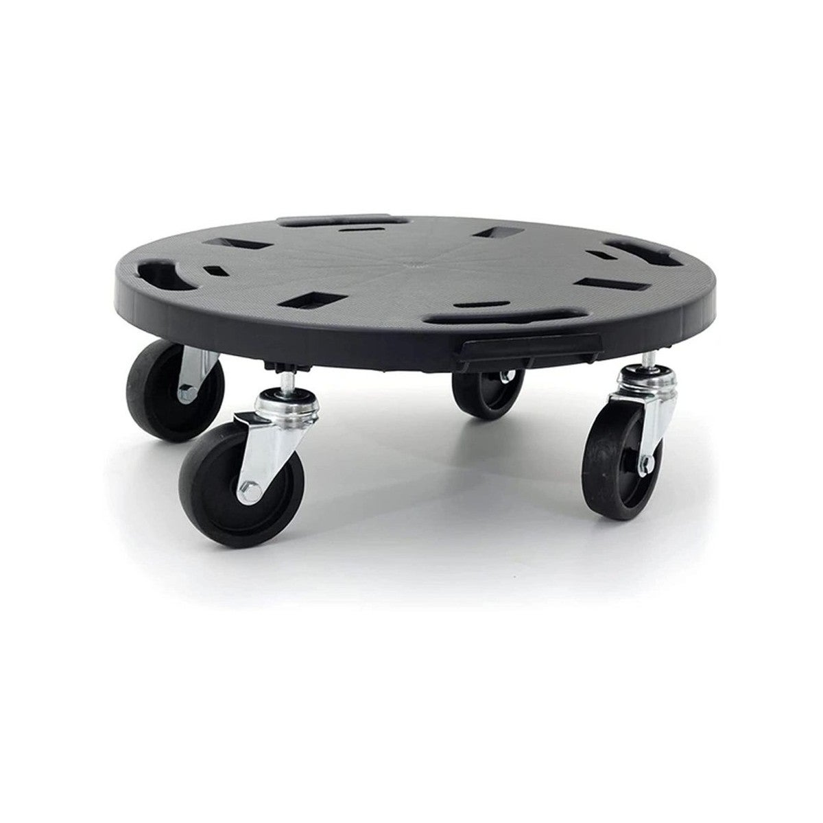 Support à roulettes rond diamètre 40 x 12,5 cm 4 roues Capacité max 275 ...