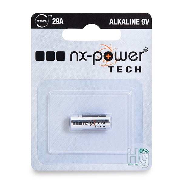 NX - Pile alcaline blister x1 29A Nx-Power Tech 9V 18mAh | Leroy Merlin