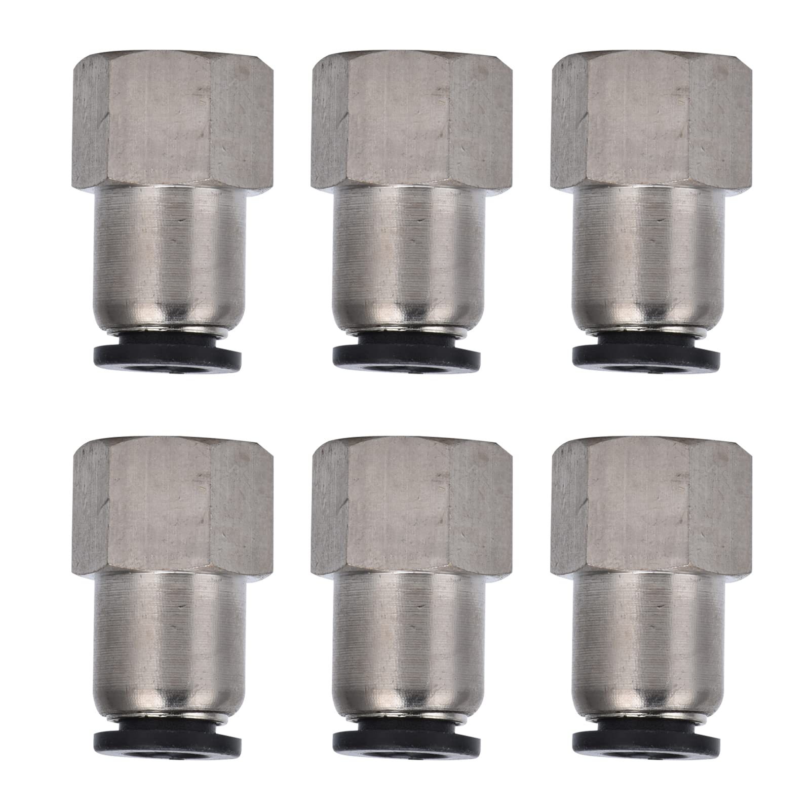 Conector neumático recto hembra Conector de línea de aire de conexión ...