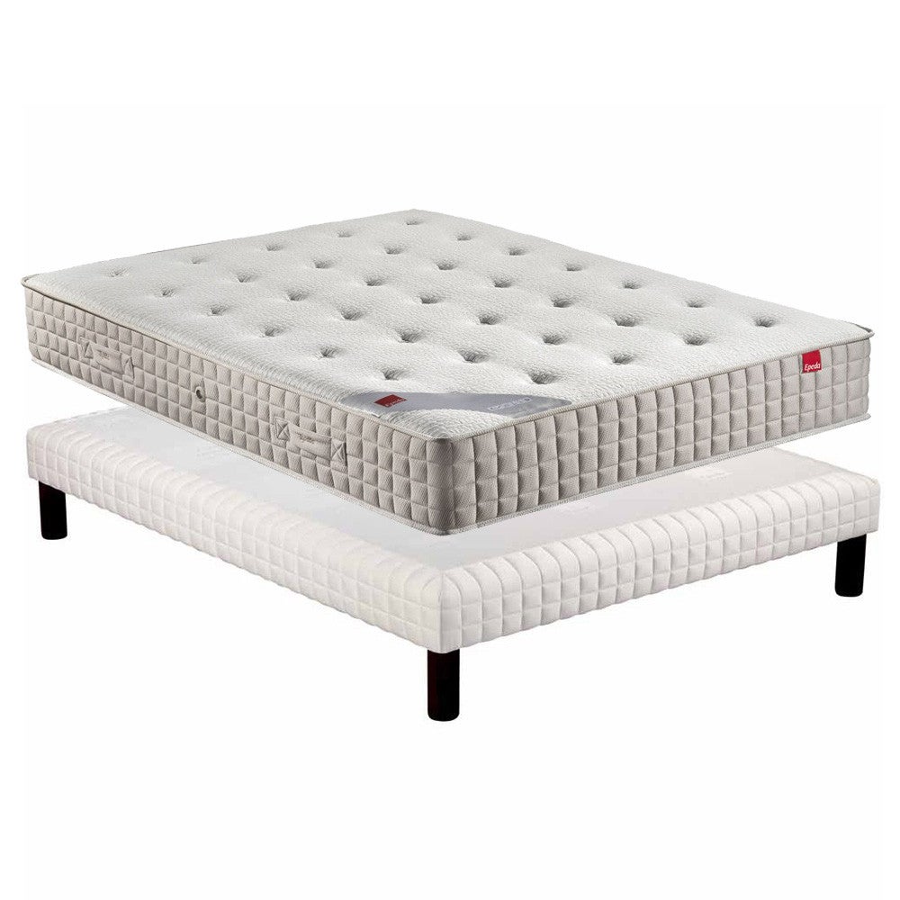 Ensemble Epeda ORCHIDEE Sommier Confort Moelleux 200x200 - Double ...