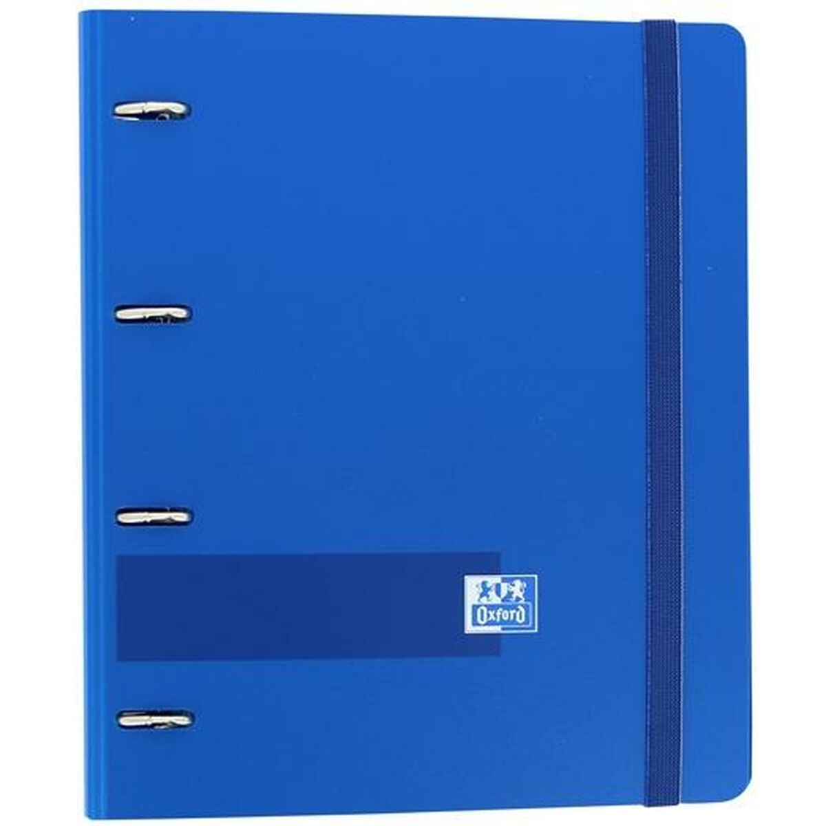Reliure à anneaux Oxford Europeanbinder Polyfoam Blue marine A4 | Leroy ...