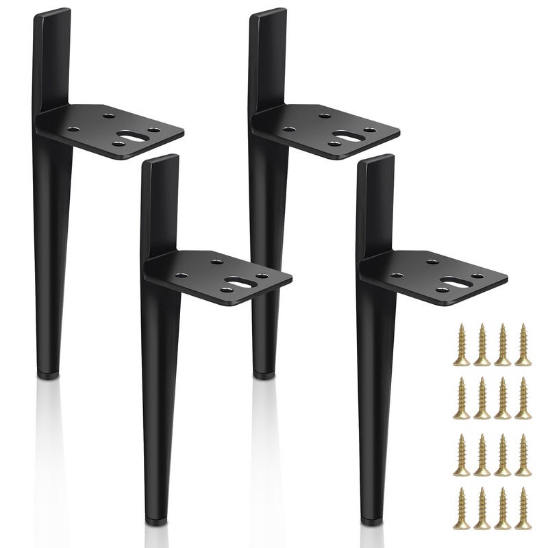 4X Pieds de meuble Pieds de socle Pieds de meuble Pied d'armoire Lit ...