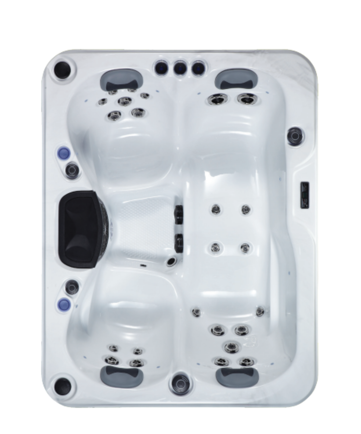 Spa de massage JADE 3/4 places dimension 213x165x80cm 26 jets LA MAISON ...