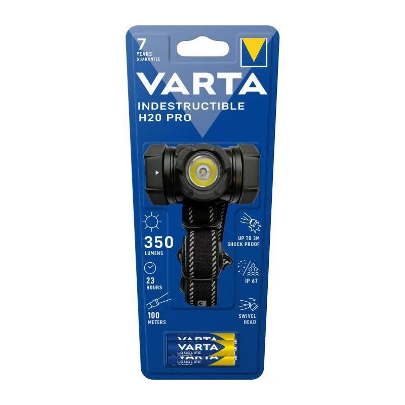 Linterna cabeza indestructible h20 VARTA | Leroy Merlin