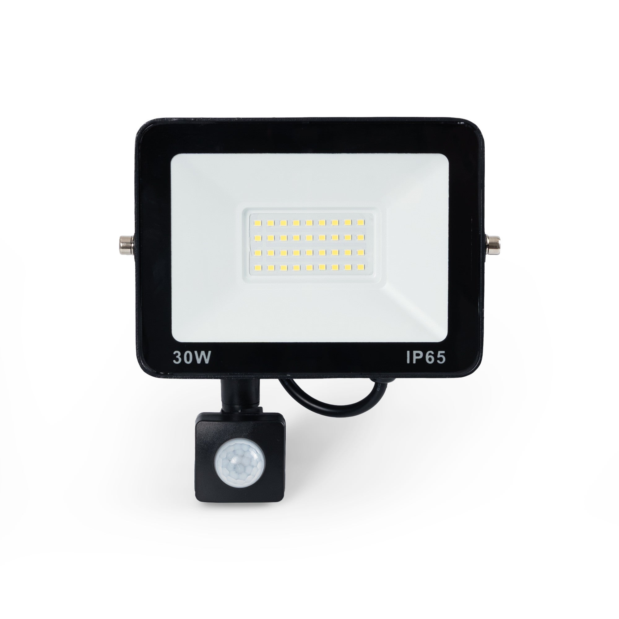 Faro LED esterno con sensore di movimento PIR - 30W - IP65 - 6000K ...