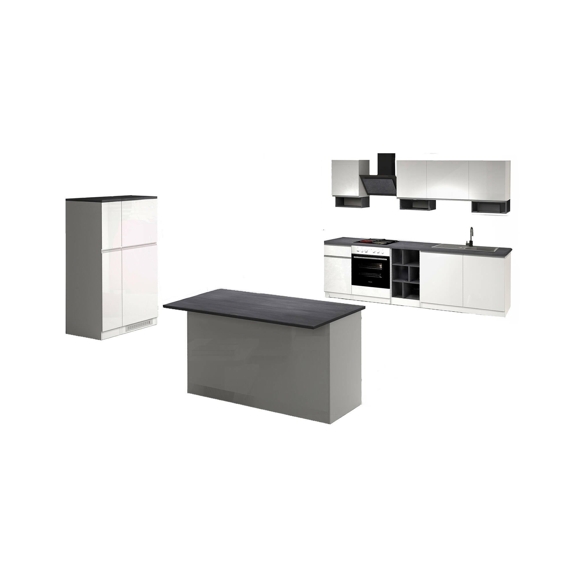 Cocina completa Dantenucc, Conjunto de cocina modular, Cocina modular ...