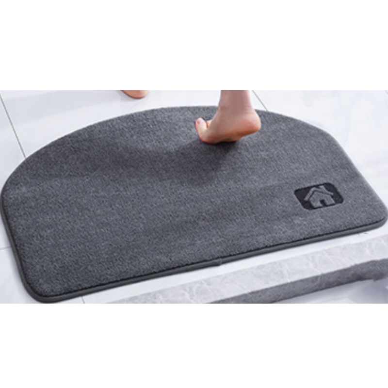 Tapis De Sol Demi-rond En Mousse À Mémoire De Forme, Tapis De Bain ...