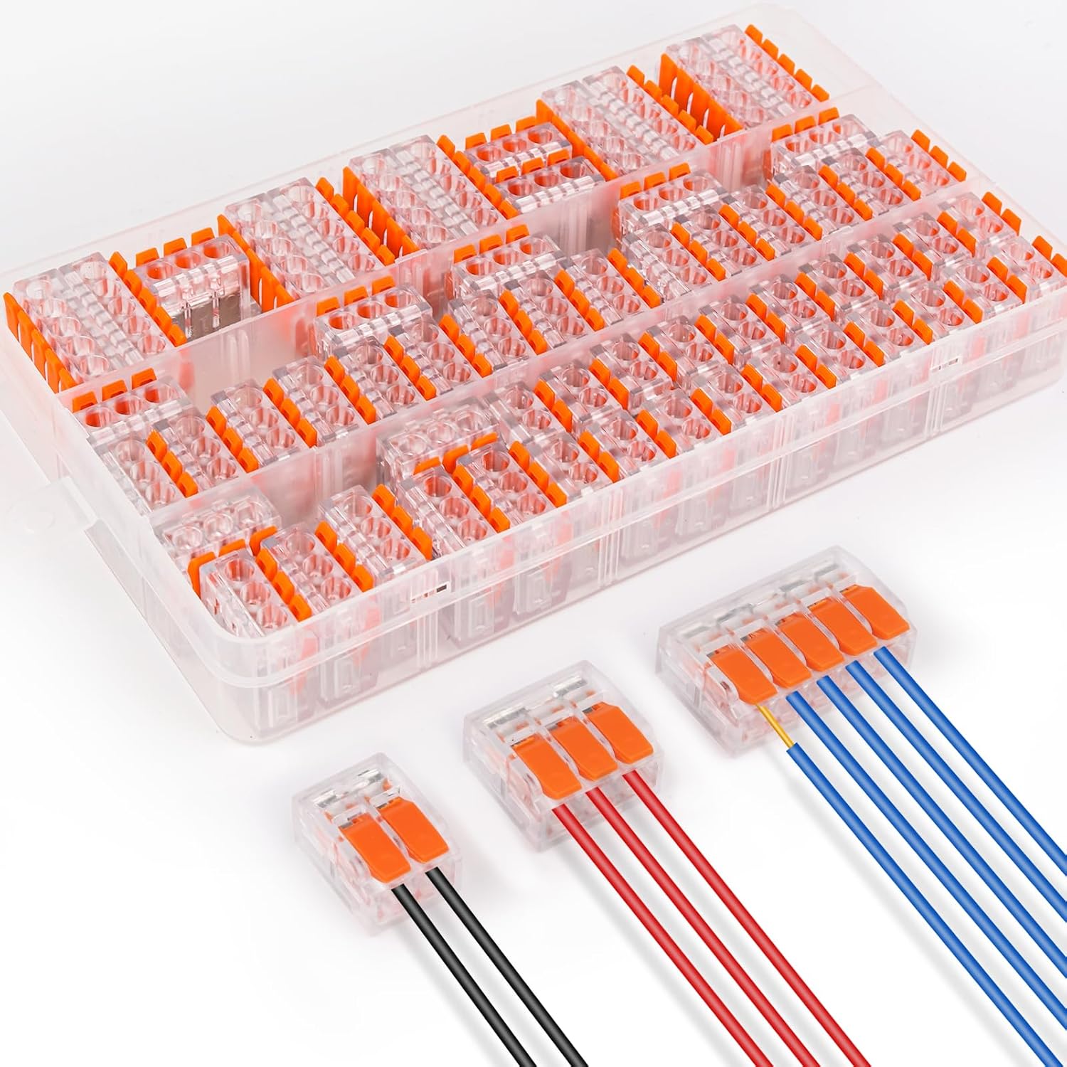 Kit de connecteurs électriques, 75 pièces connecteurs électriques ...