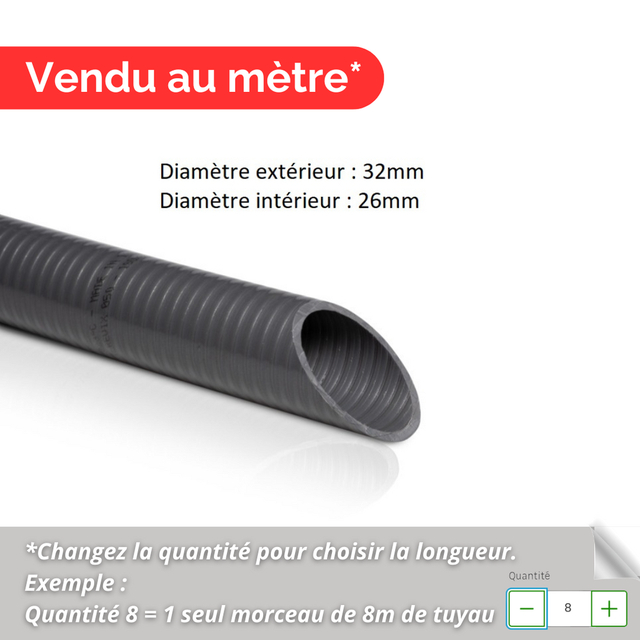 Tuyau rigide au meilleur prix | Leroy Merlin