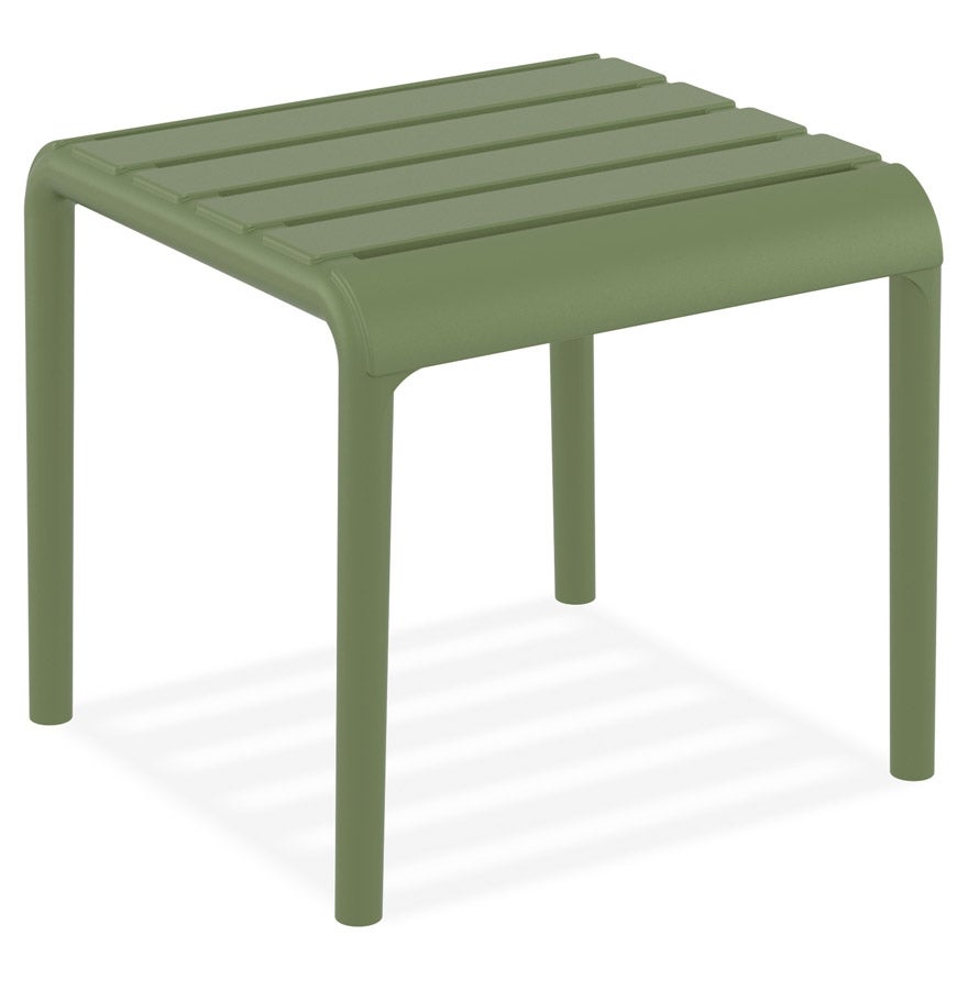 Table basse 'SIDONY' verte en matière plastique | Leroy Merlin