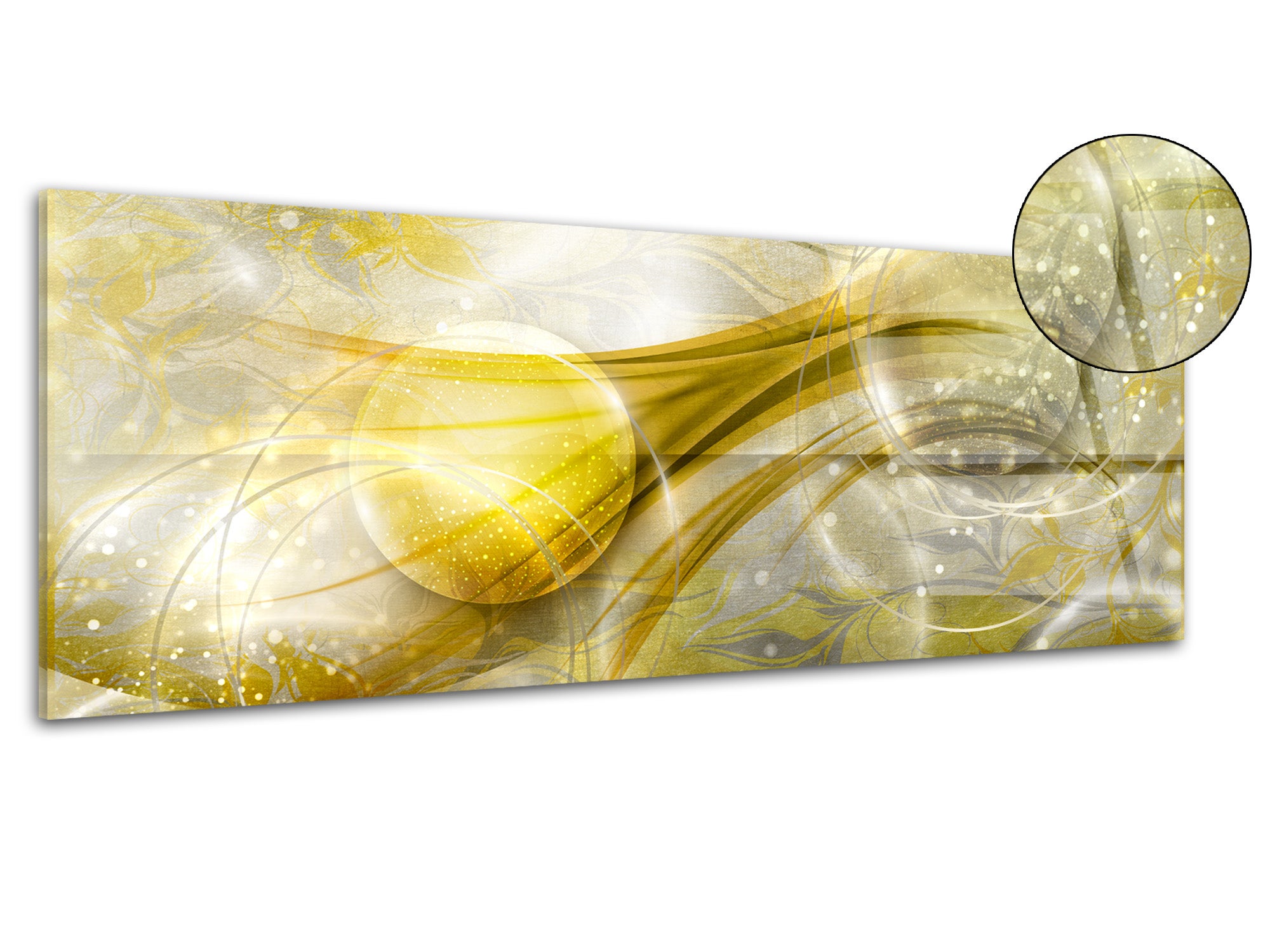 Tableau plexiglas abstrait BULLES MODERNES | Leroy Merlin