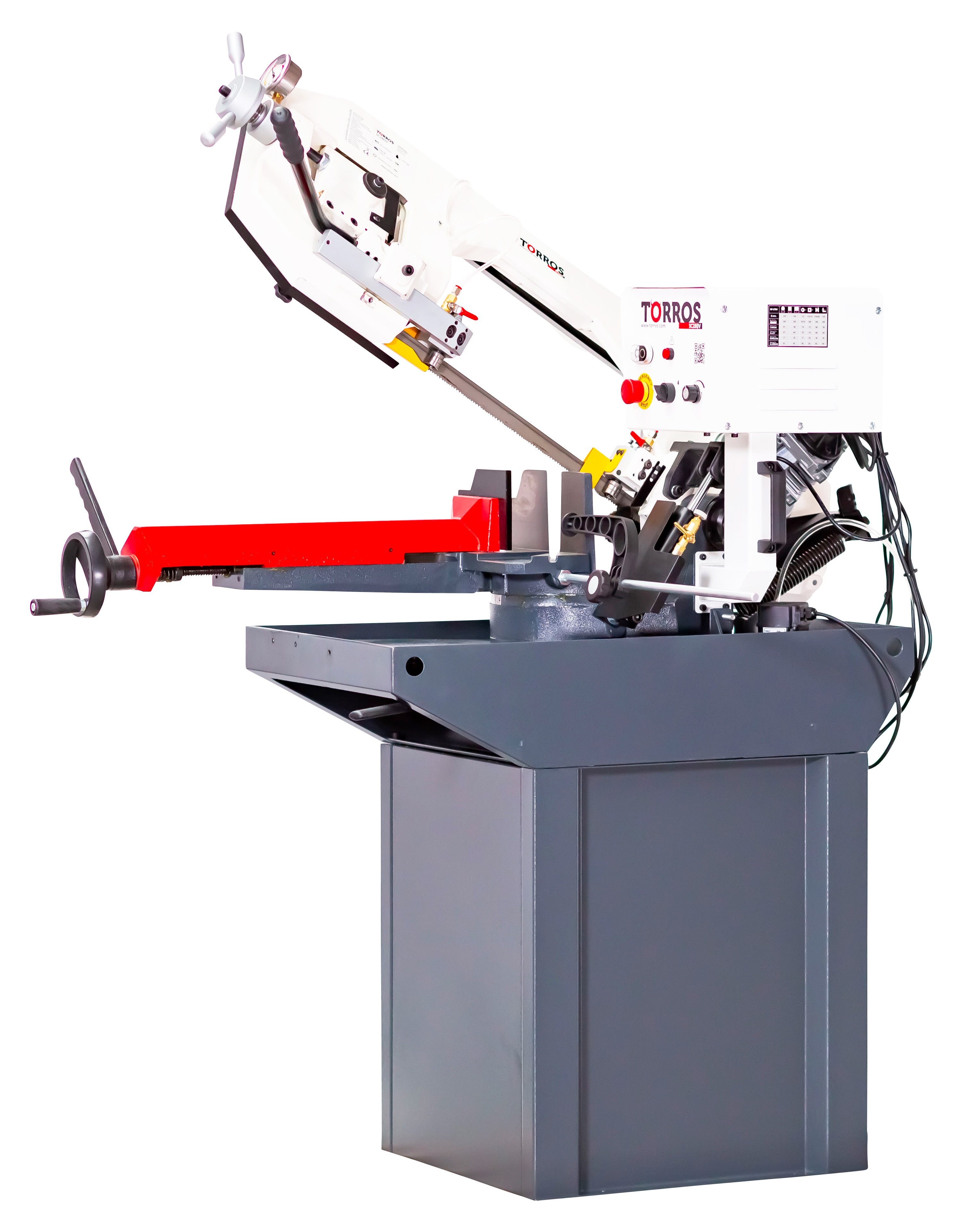 Scie à ruban pour métaux 0-60 capacité ronde 225 mm 1,11 kW 230V ...