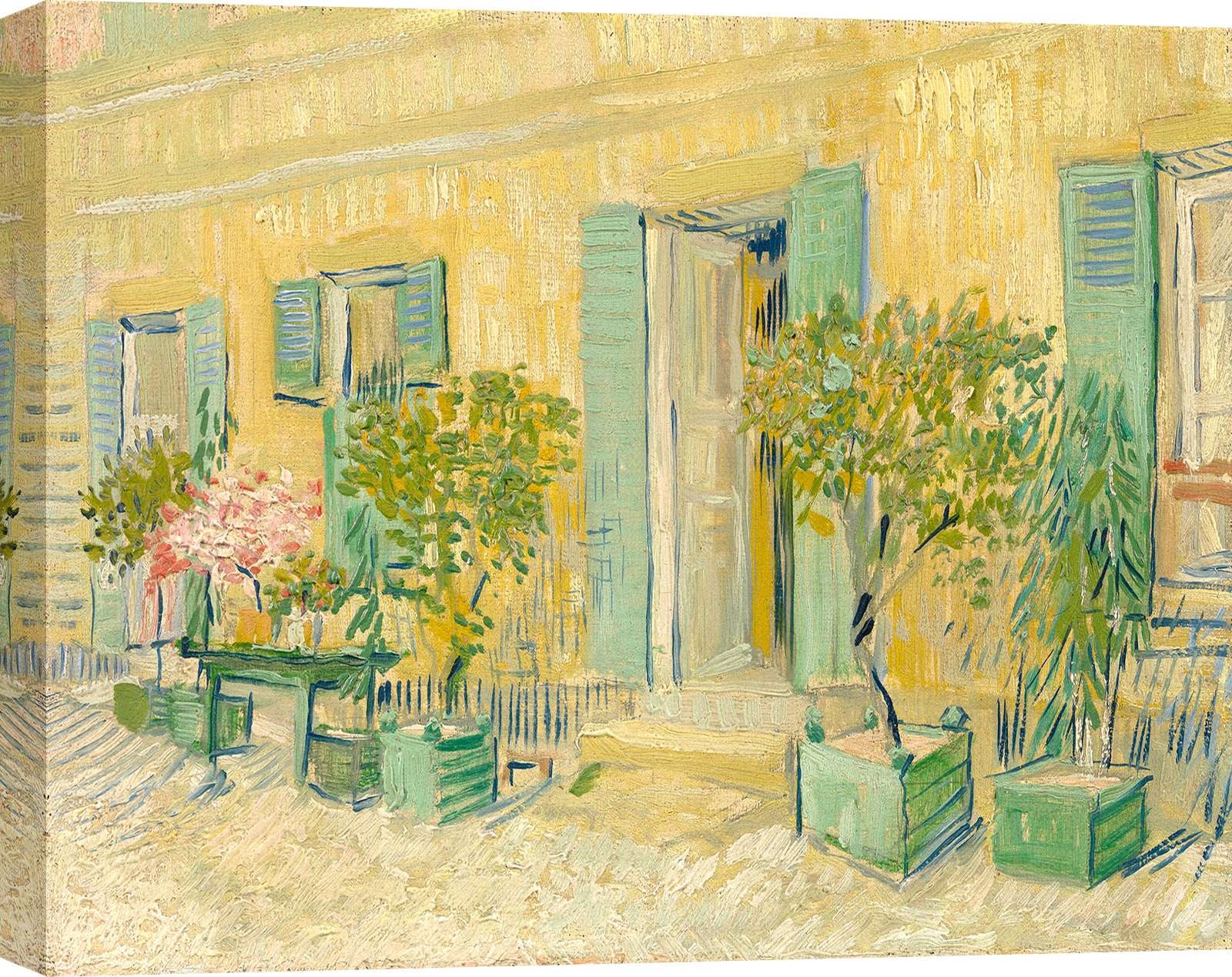Quadro su tela - Vincent van Gogh, Esterno di un ristorante ad Asnières ...