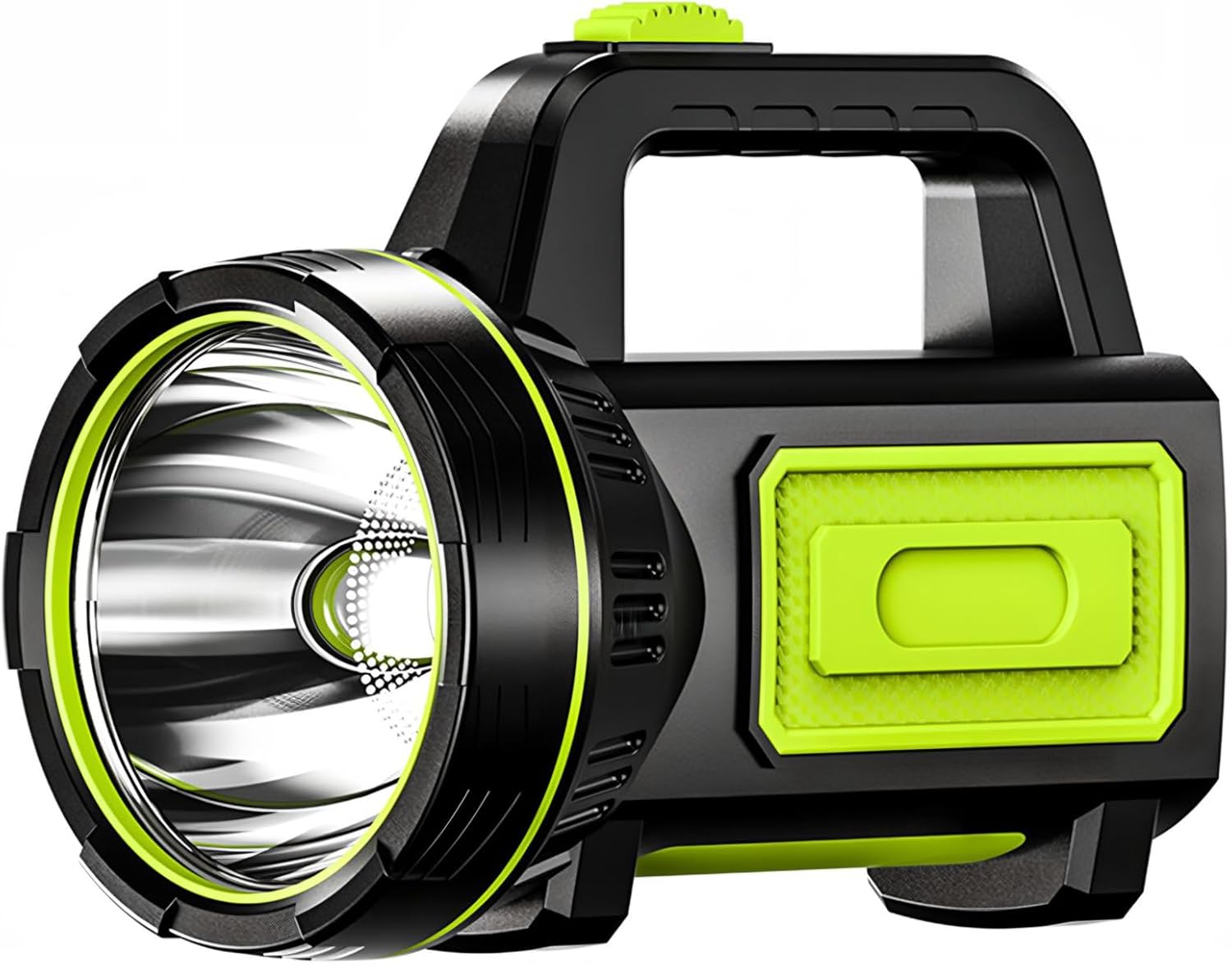Linterna LED ultrapotente, recargable por USB, impermeable y portátil ...