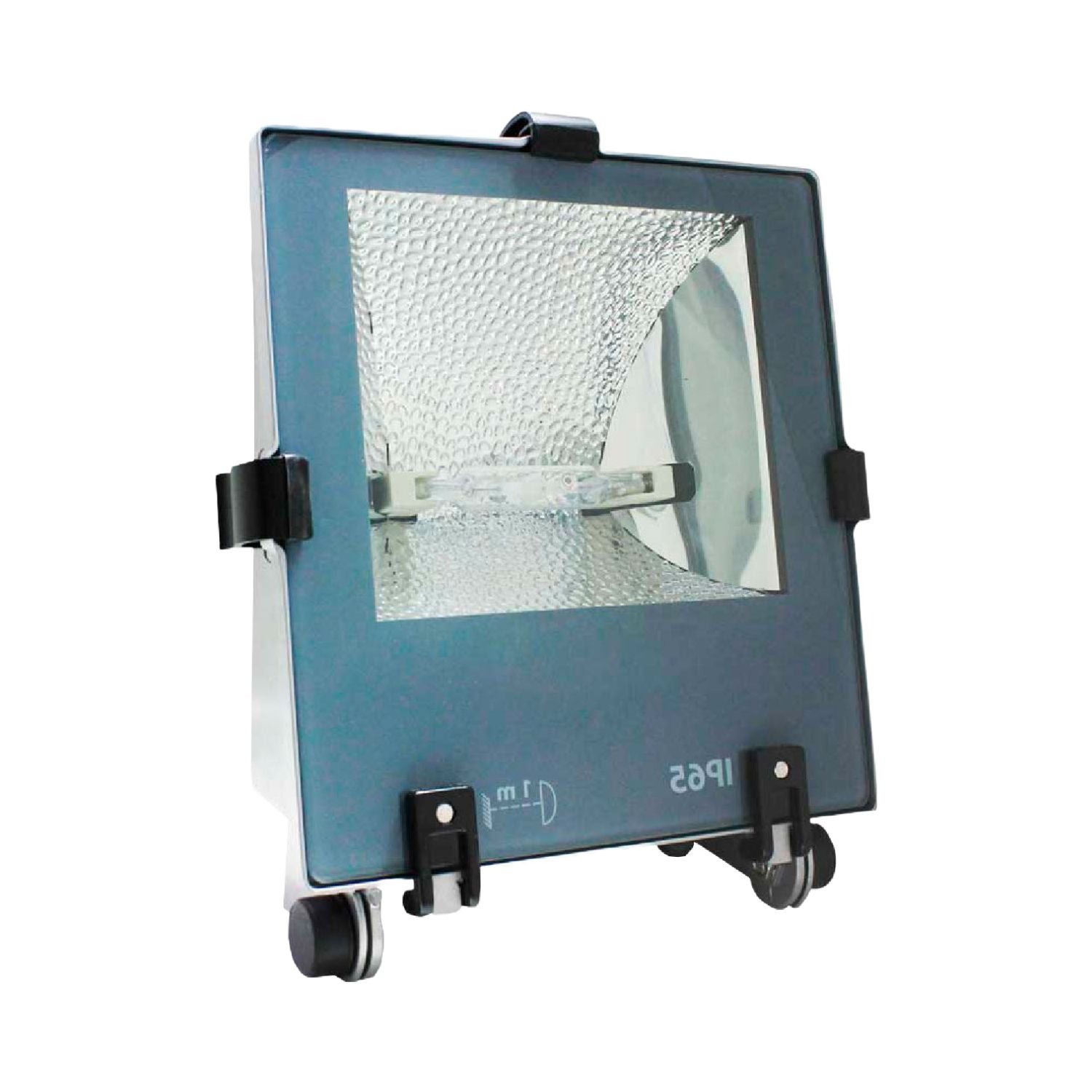 Projecteur Halogène Extérieur Orientable 70W Chrome 4000K Dayron ...