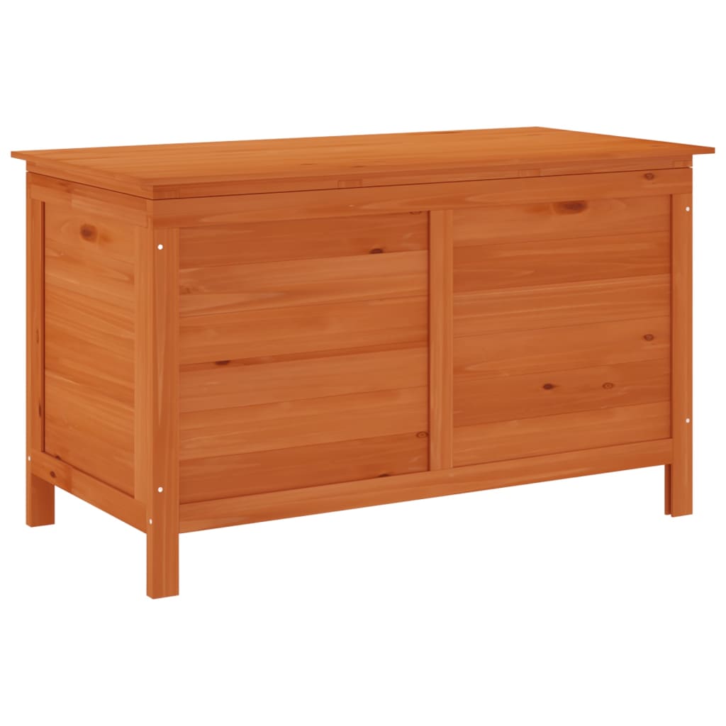 Arcón de jardín madera maciza abeto 99x49,5x58,5 cm | Leroy Merlin