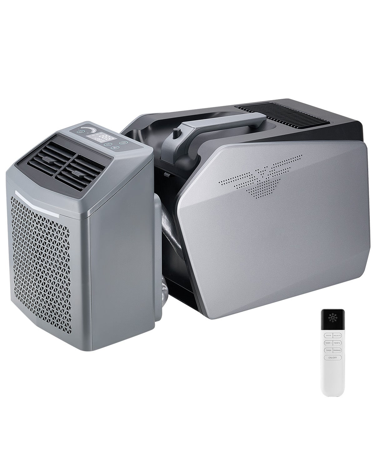VEVOR Climatizzatore Portatile 1,46 kW·h, Raffreddatore a 3 Velocità ...