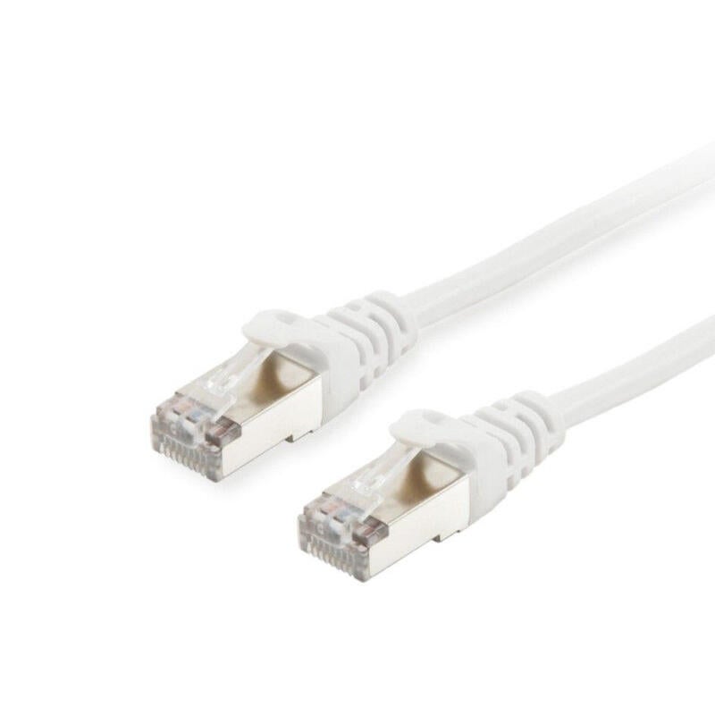 Equip c ble r seau ftp cat6 15m (s-stp) blanc 605518 | Leroy Merlin