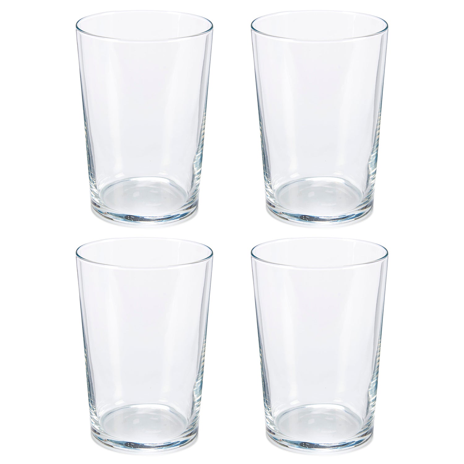 Ensemble de 4 verres bistro maxi 510cc | Leroy Merlin