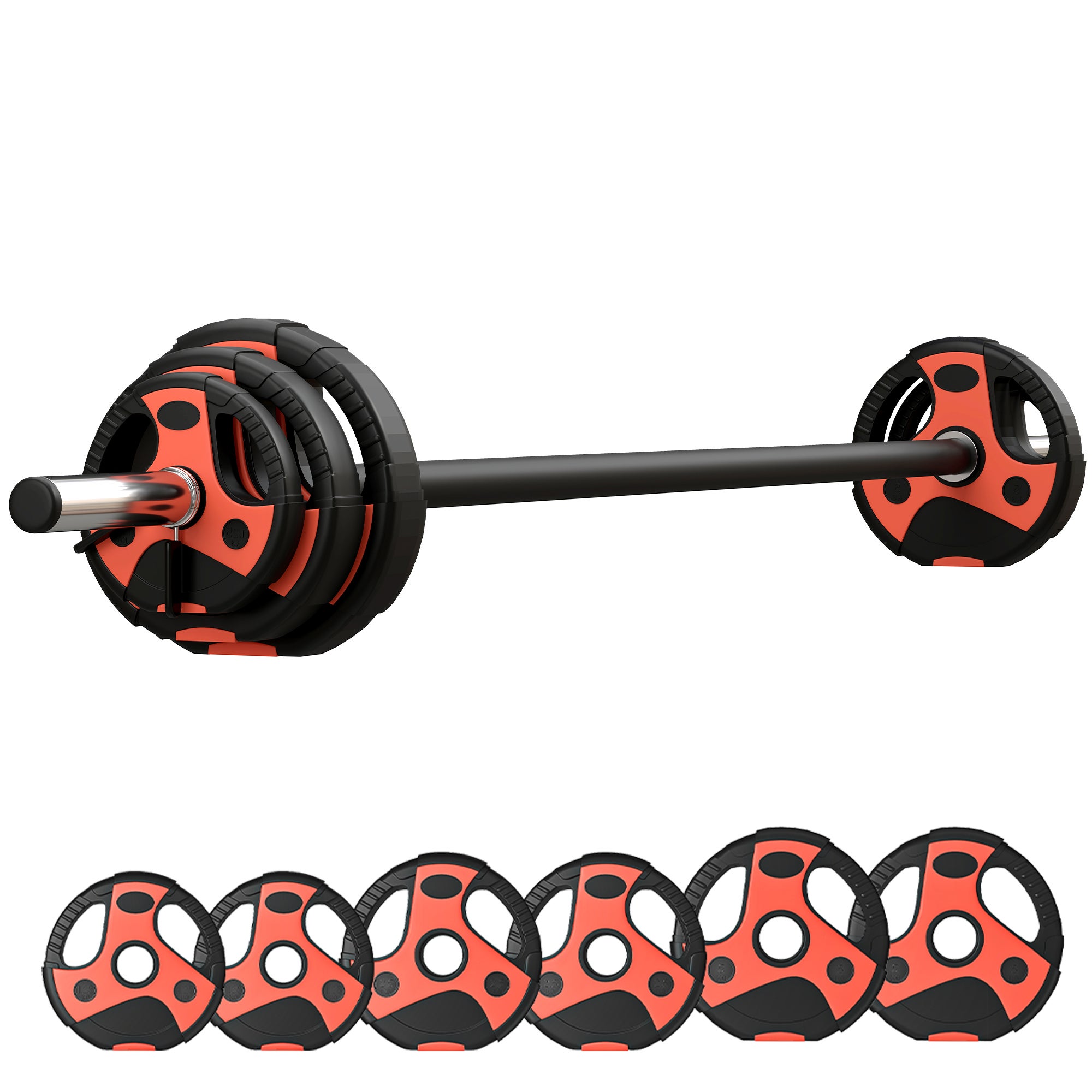 20kg ajustable barra de pesas set de pesas para uso doméstico ...