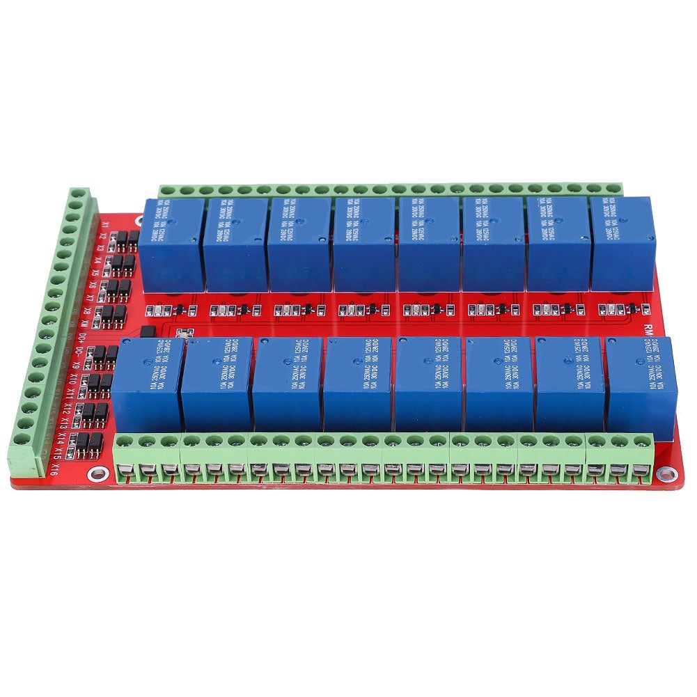 Carte d'interface de module de relais à 16 canaux de type isolé ...