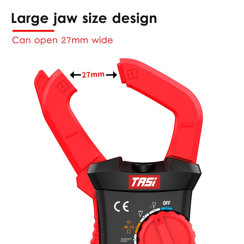 Pinza amperimétrica digital TA8315D, probador profesional, multímetro ...