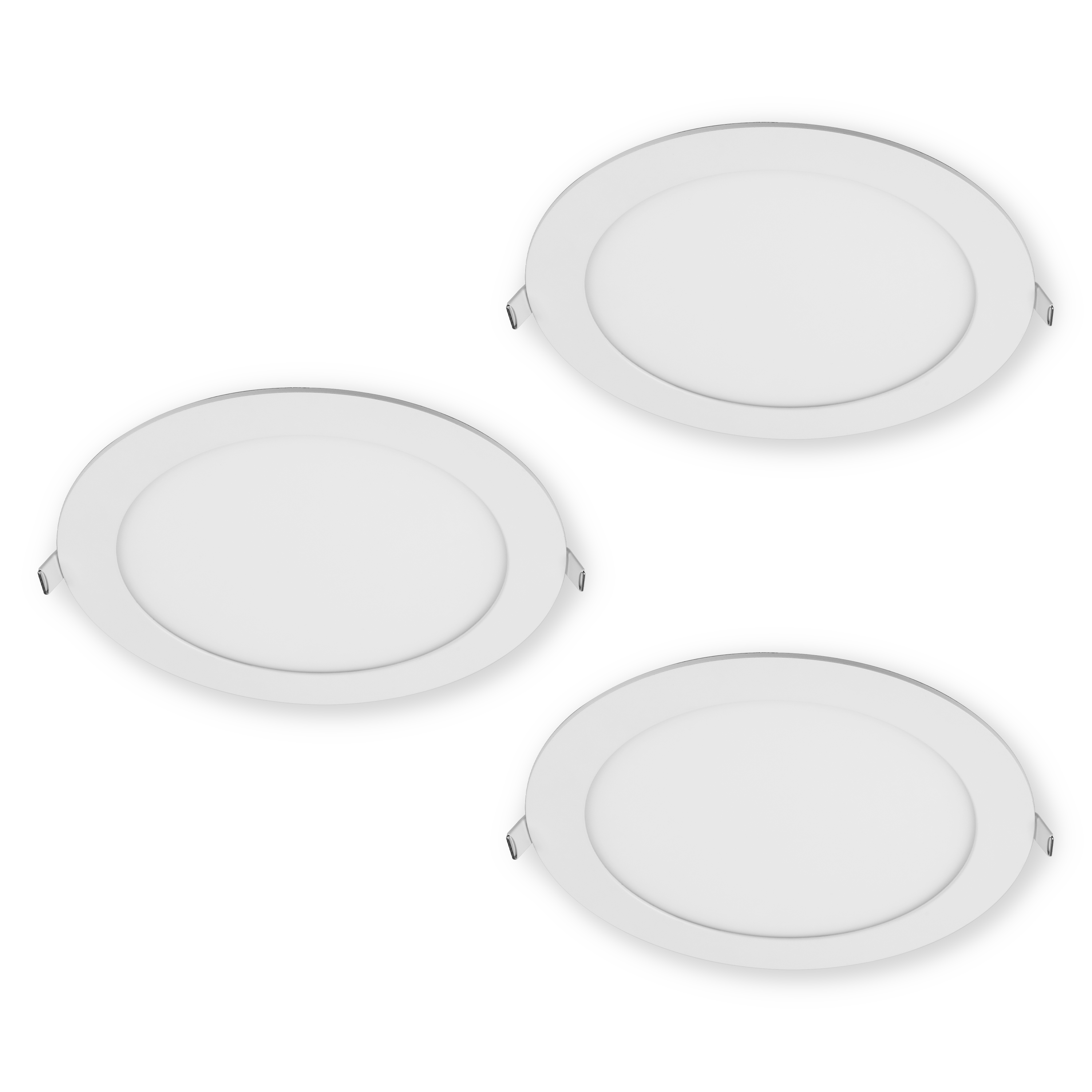 INSPIRE - Juego de 20 focos empotrables EXTRAFLAT L - Focos LED Ø 22,5 ...