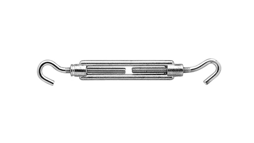 Tensor gancho-gancho galvanizado M10 x 125 mm - Por unidad | Leroy Merlin