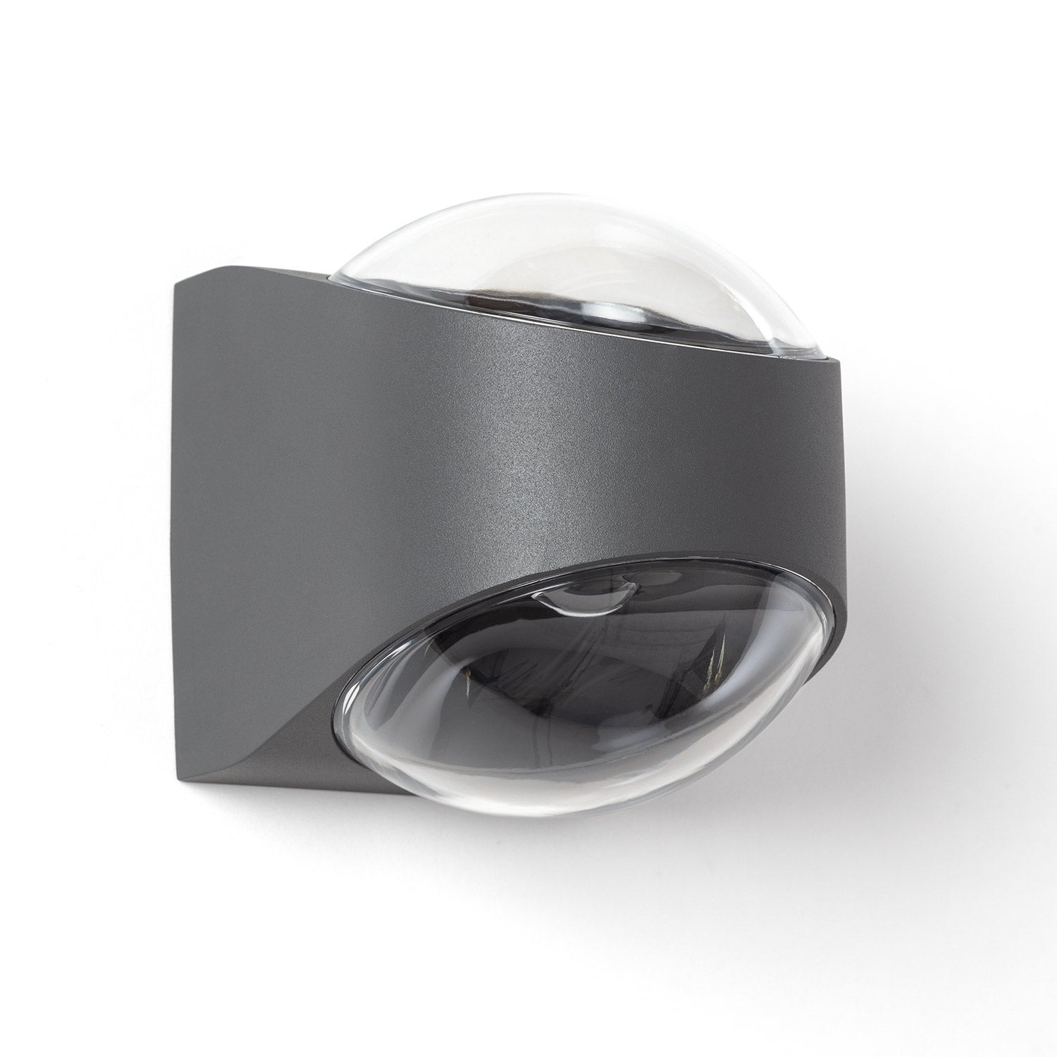 Ledkia Aplique de Pared Exterior LED 12W Aluminio Iluminción Doble Cara ...