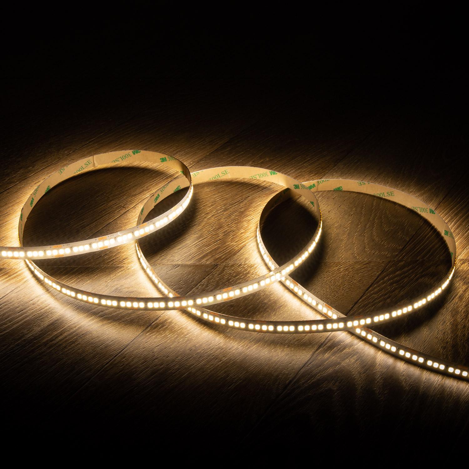 Ledkia - Tira LED 24V SMD 238 LED/m 5m 29W/m 4000lm/m High Lumen Ancho ...