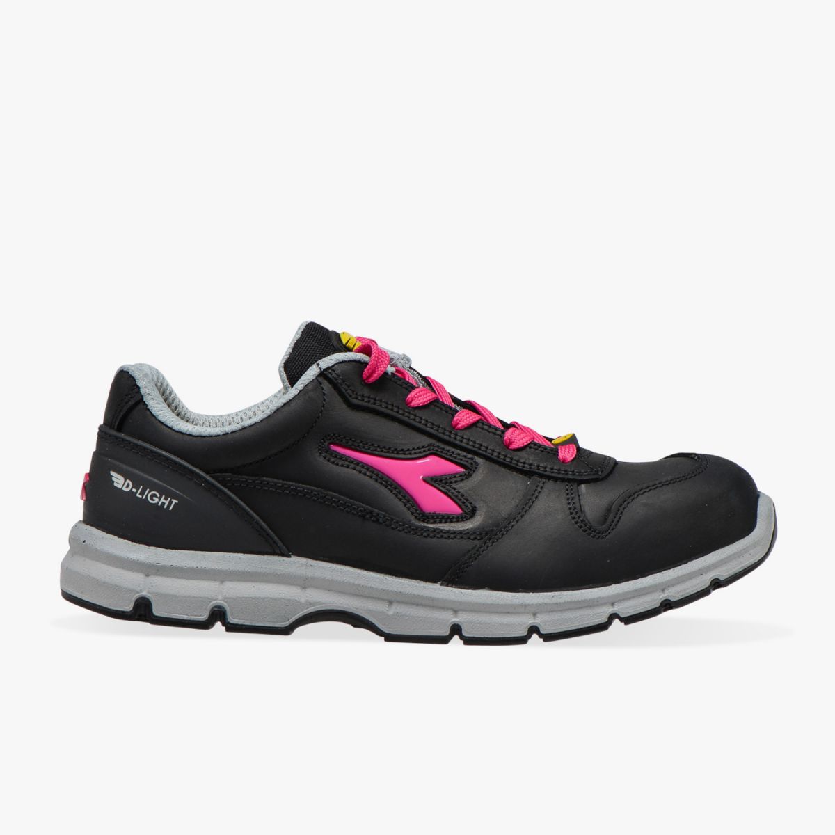 CHAUSSURE SECURITE RUN II LOW S3 SRC ESD NOIR/FUCHSIA - Diadora ...