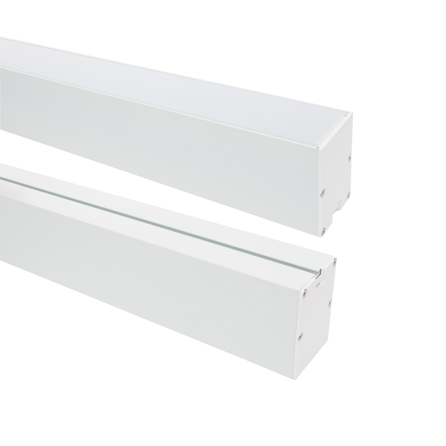 Ledkia Perfil Aluminio Colgante para Tira LED hasta 22 mm con Tapa ...