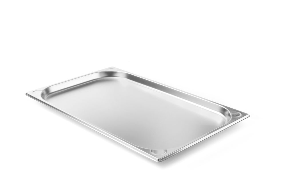 Bac Gastronorme GN 1/1 Kitchen Line - Hendi - Gris - l53- L0- P32.5- h2 ...
