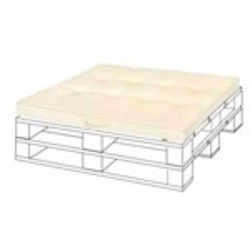 Cojin palett FABOTEX Living palett 120x80x10 crudo 990148 | Leroy Merlin