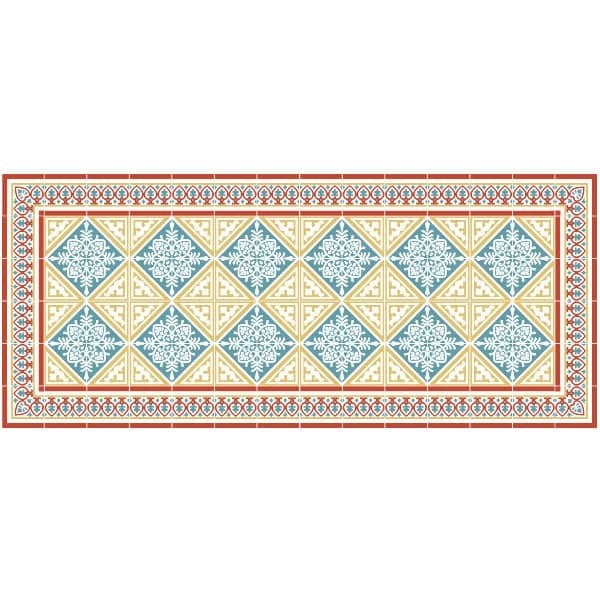 Tapis Vinyle céramique arabesque 164 X 70CM | Leroy Merlin