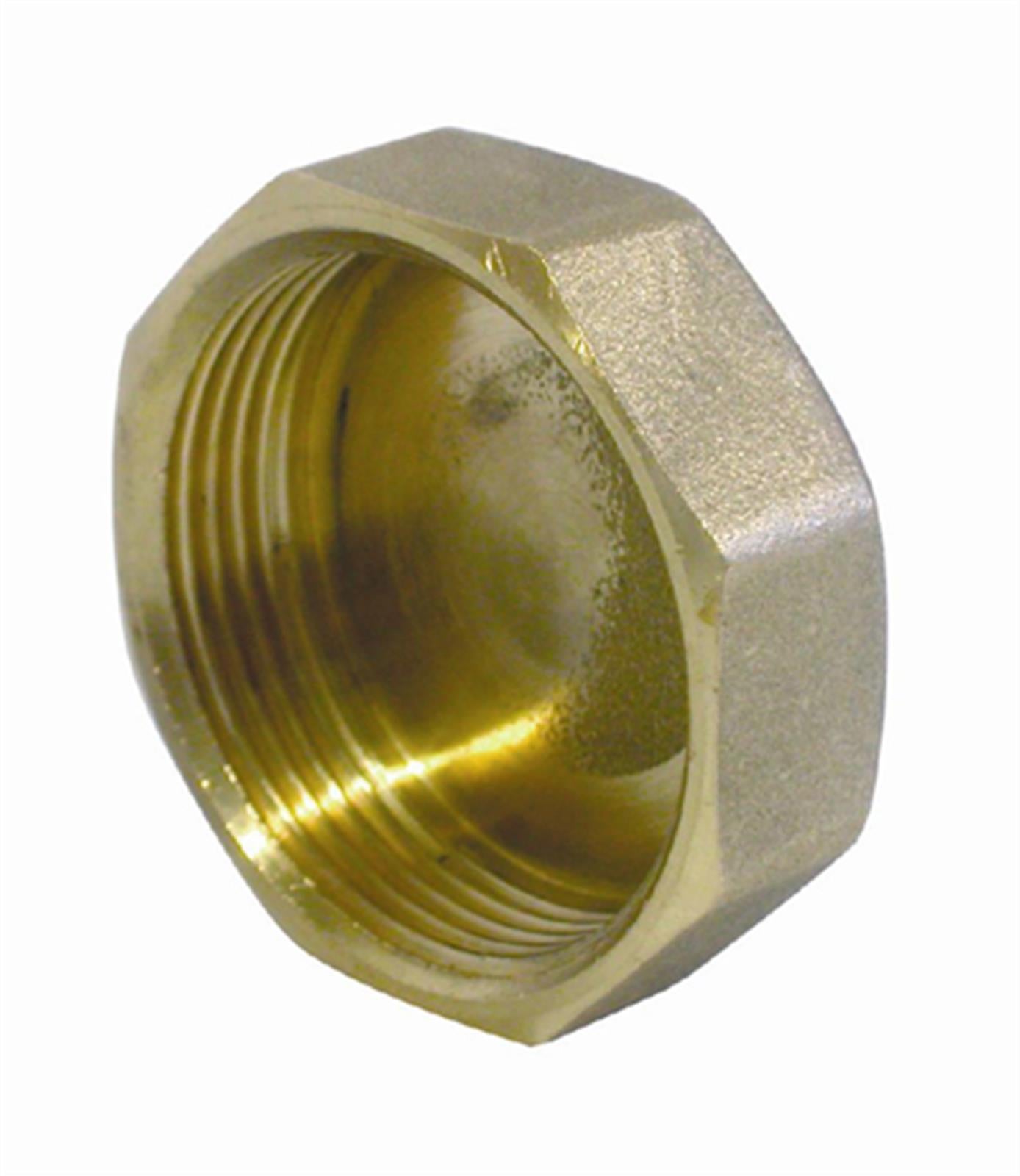 Bouchon laiton à visser F - Diamètre : 3/4'' - 20-27 - DN20 | Leroy Merlin