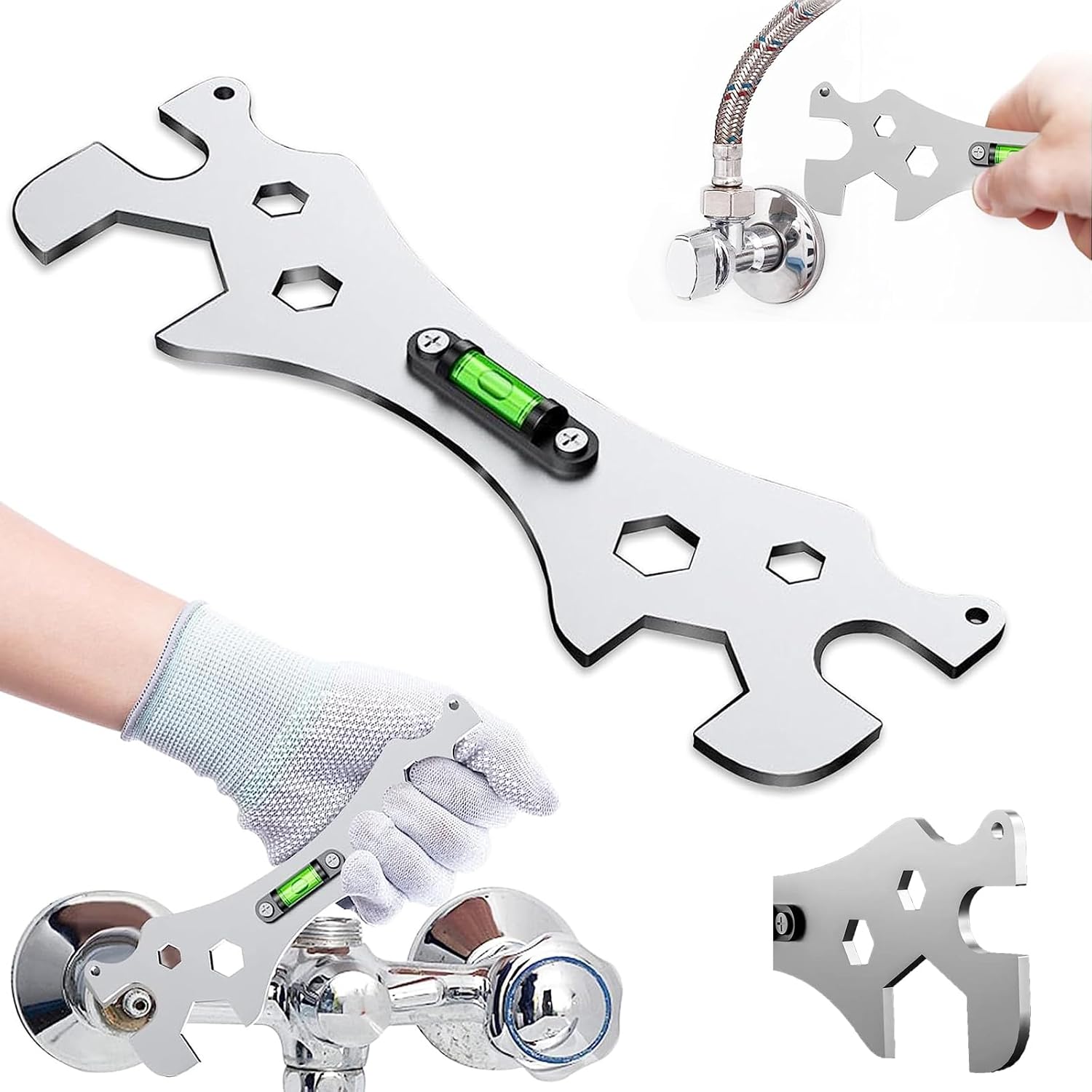 (8-30 mm)Clé de Douche Multifonctionnelle, Outil d'Installation Et d ...