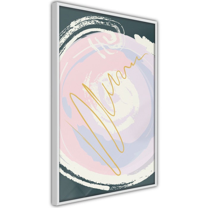 Affiche Murale Encadrée "Candy Autograph" 20 x 30 cm Blanc | Leroy Merlin