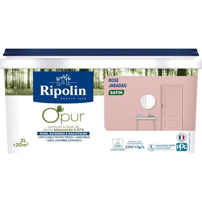 Ripolin Peinture Opur Murs Boiseries Radiateurs 2l | Leroy Merlin