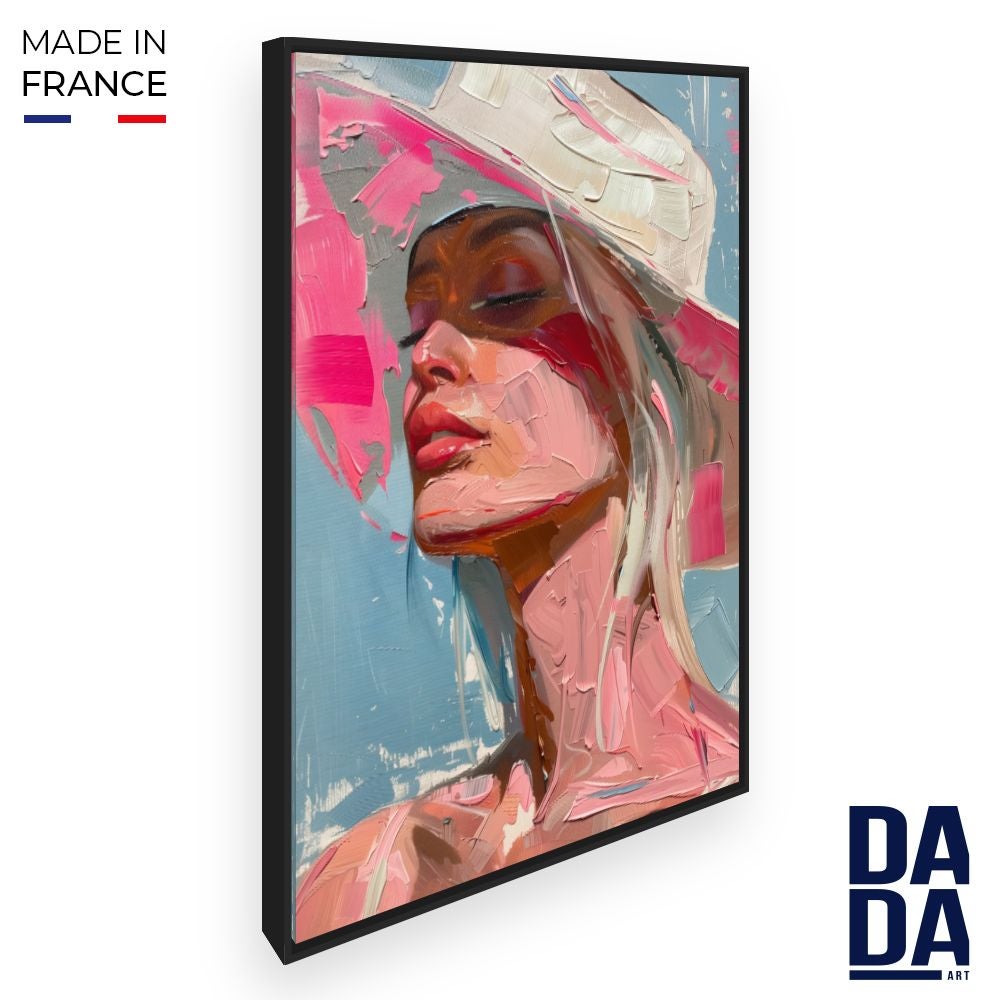 Toile encadrée Beauté éclatante / 50x70cm / Cadre Noir / Fabriqué en ...