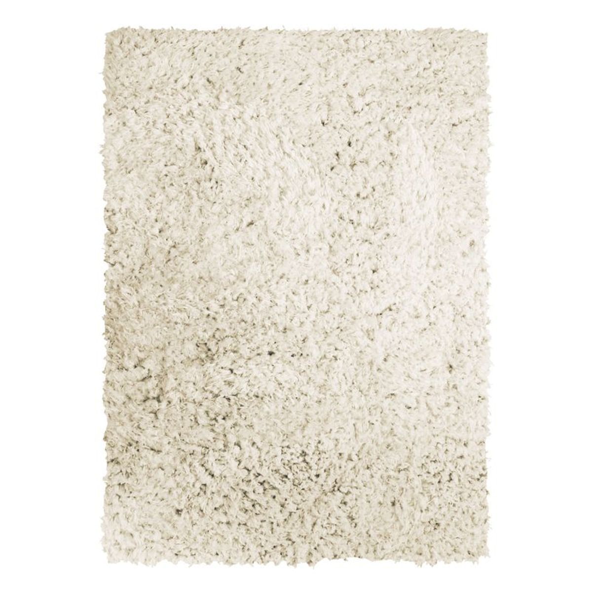 Tapis salon tout doux imitation fourrure beige 120x170 | Leroy Merlin