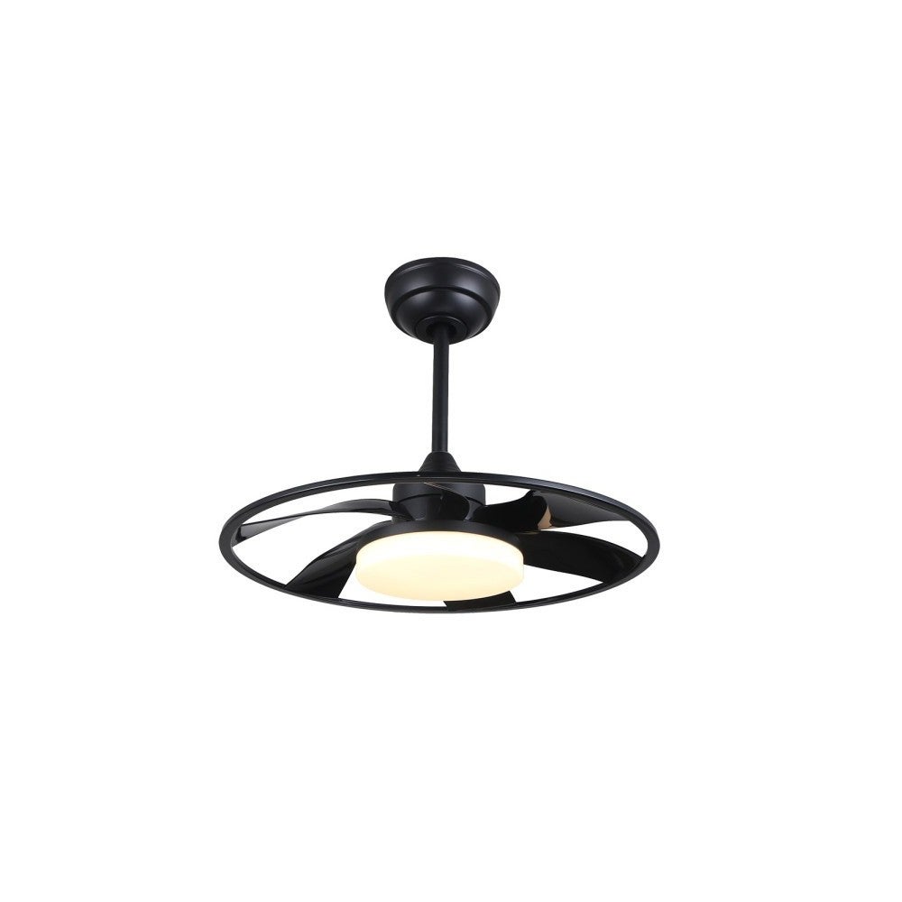 Ventilador Dc Celsius Negro Led Integrado Con Memoria Color | Leroy Merlin