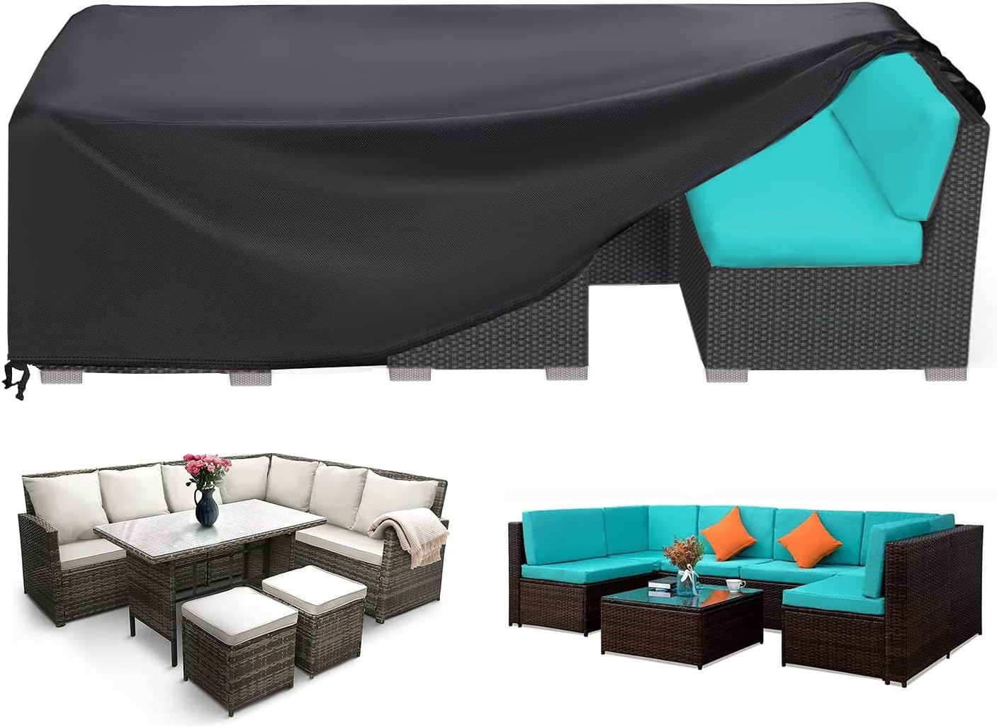 Housse de protection d'extérieur,Housse de Protection pour Meubles de ...