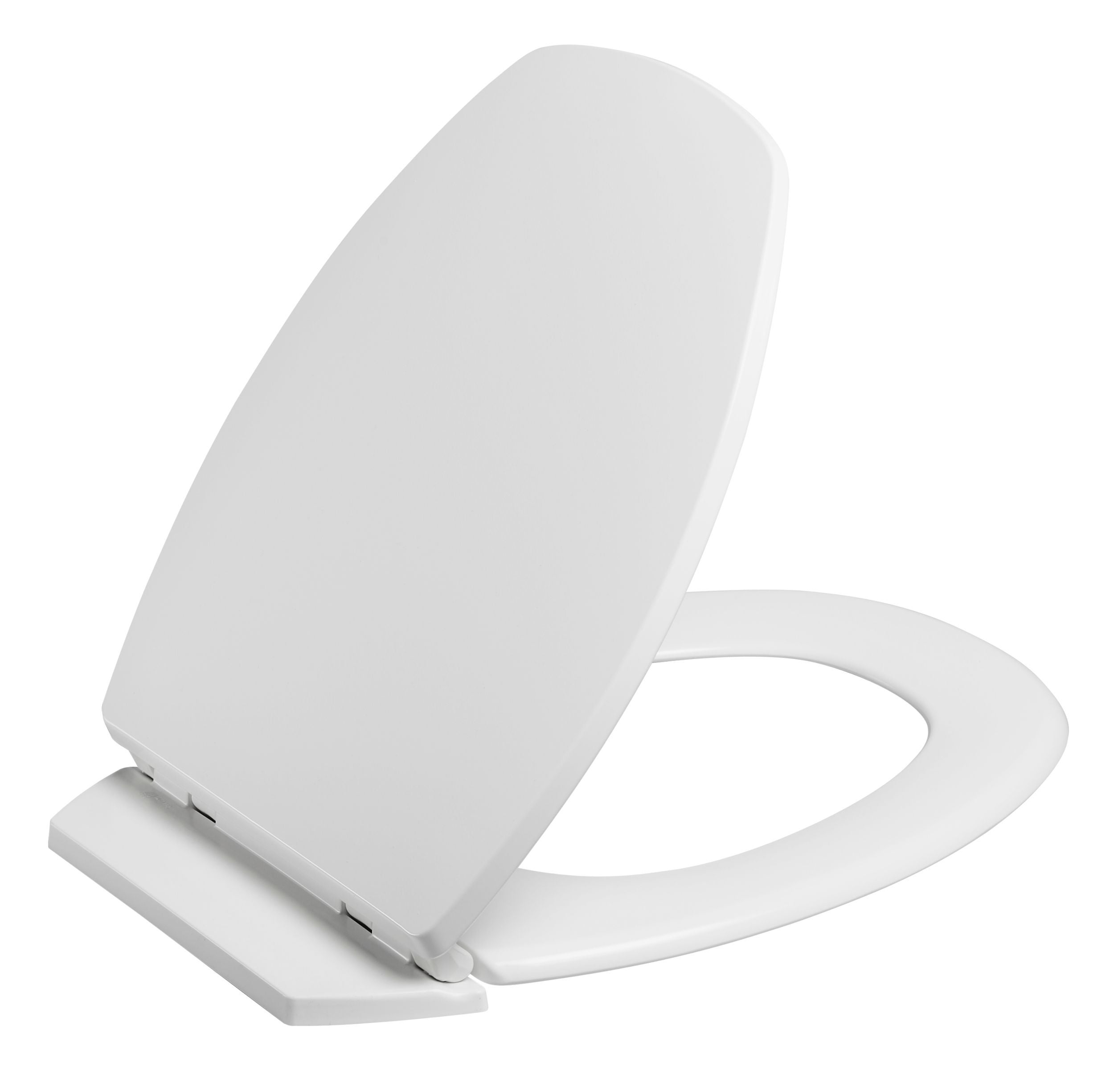 Allibert baccara 2 abattant wc 37x48cm blanc brillant | Leroy Merlin