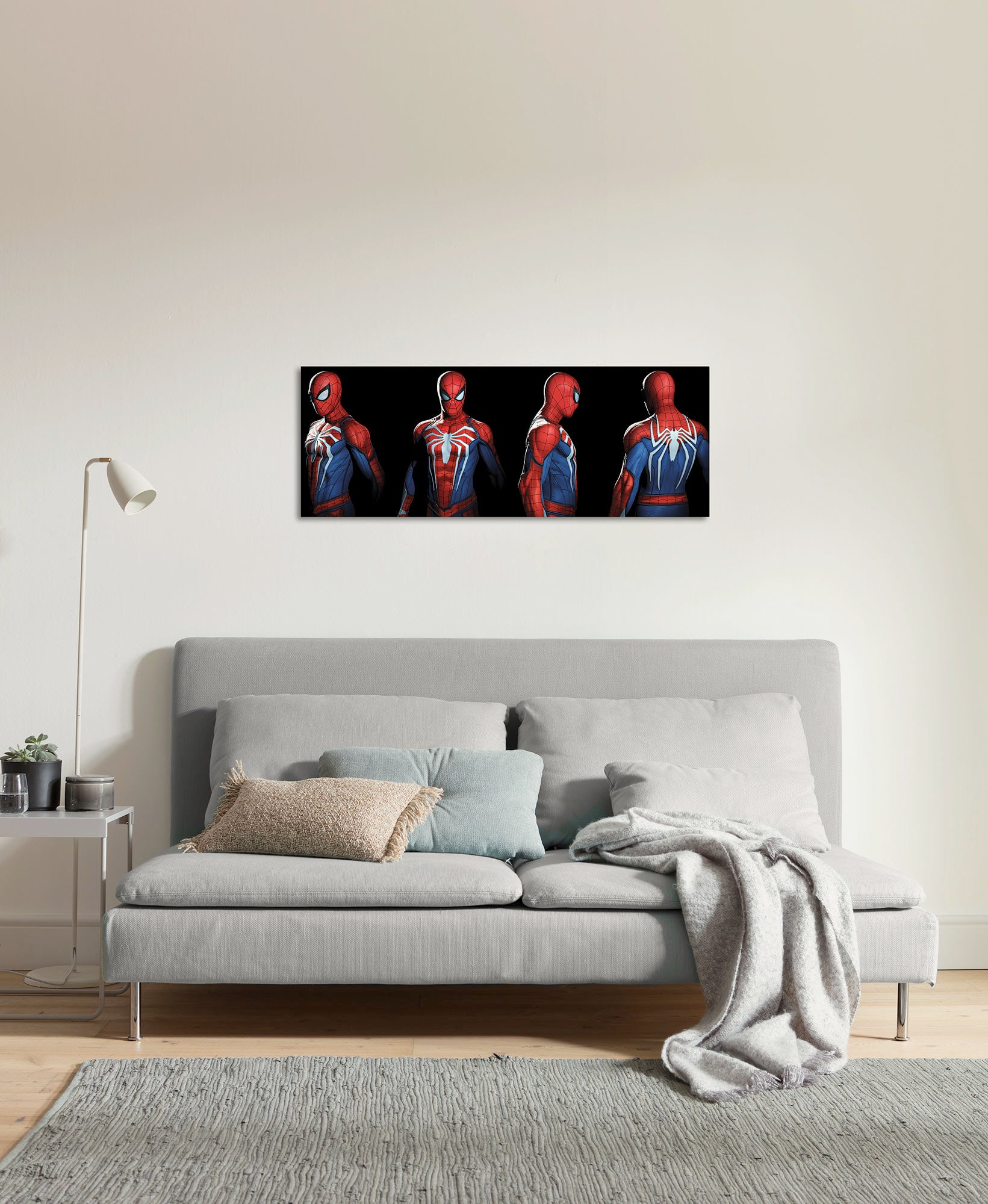Toile imprimée sur cadre de Komar - Marvel Spider-Man Portrait Photos ...