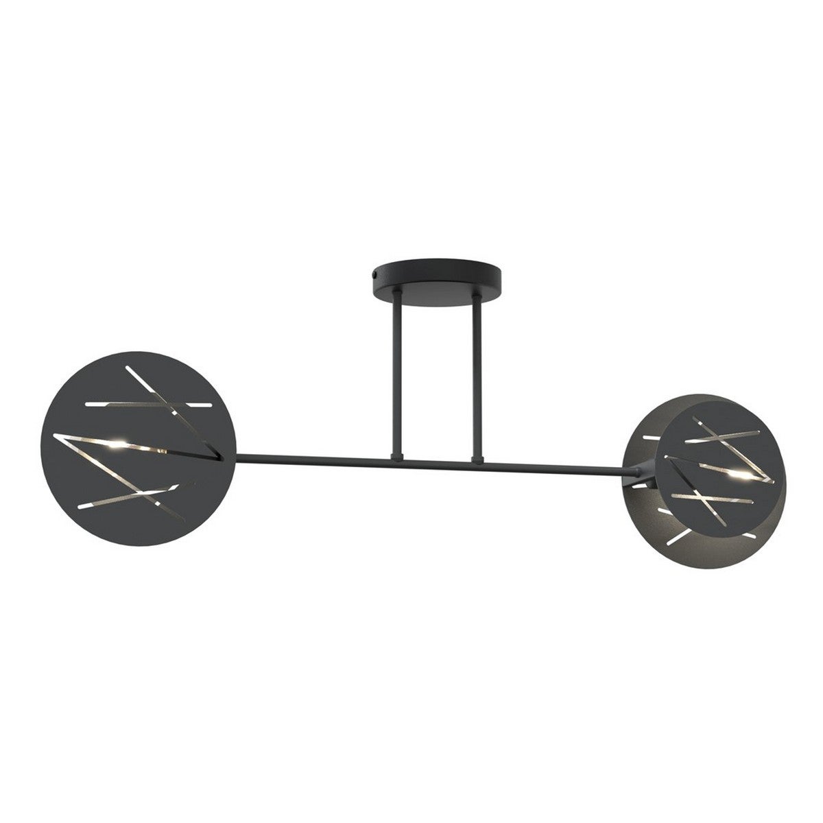 Suspension Frick, Métal, Noir, Seven Design | Leroy Merlin
