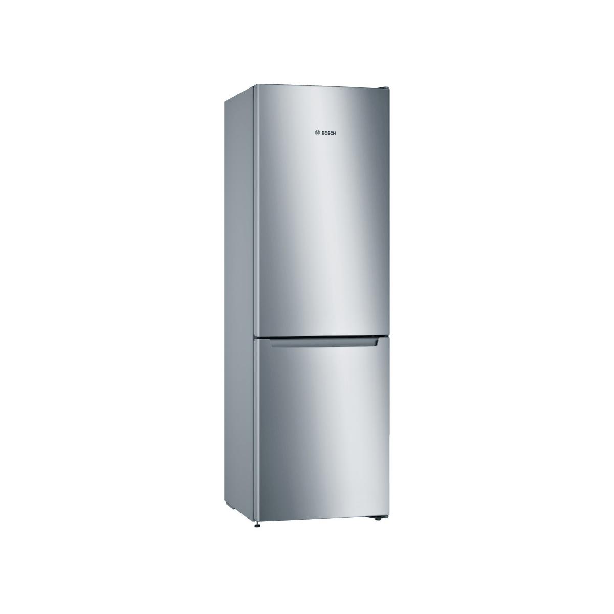 Bosch Serie 2 KGN36NLEA nevera y congelador Independiente 305 L E Acero ...